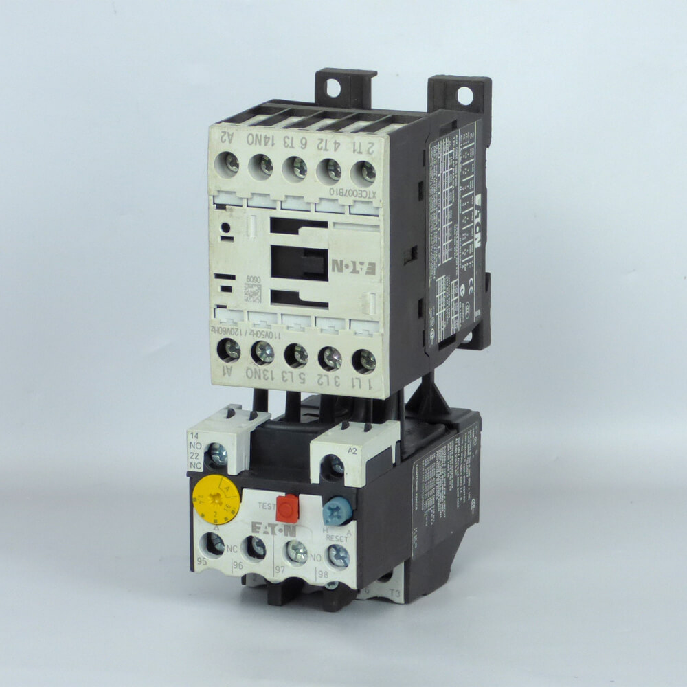 STARTER XTCE 00 7B 10 5 HP COIL 110-120V W/ OVERLOAD RELAY XT0B2P4BC1 ...