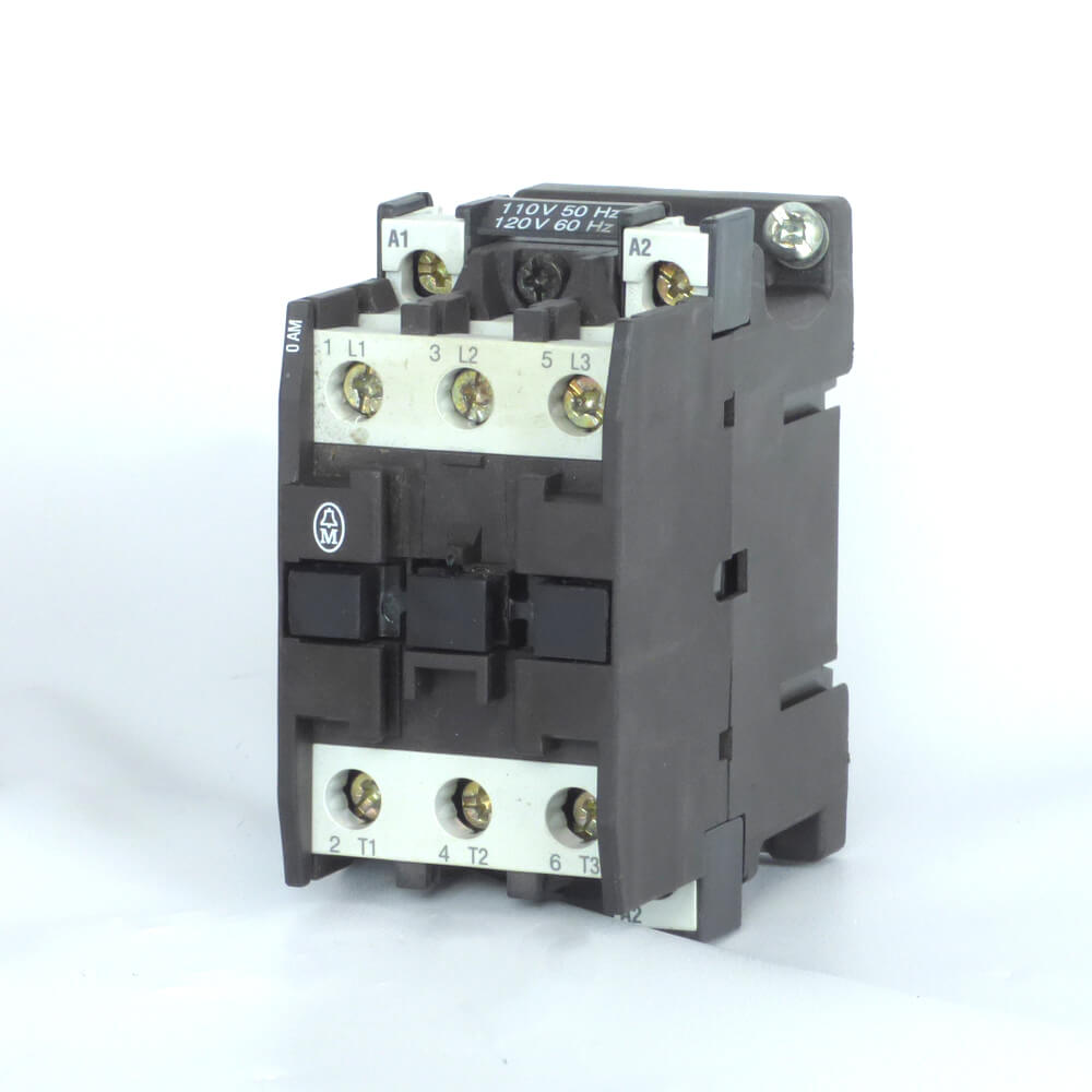 CONTACTOR DIL0AM 20 HP COIL 120V - Used - Tested - SIB Electric Inc