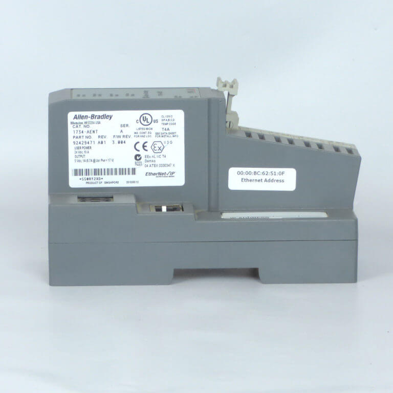 AUXILIARY ETHERNET/IP ADAPTER 1734-AENT A SERIES - Used - Tested - SIB ...