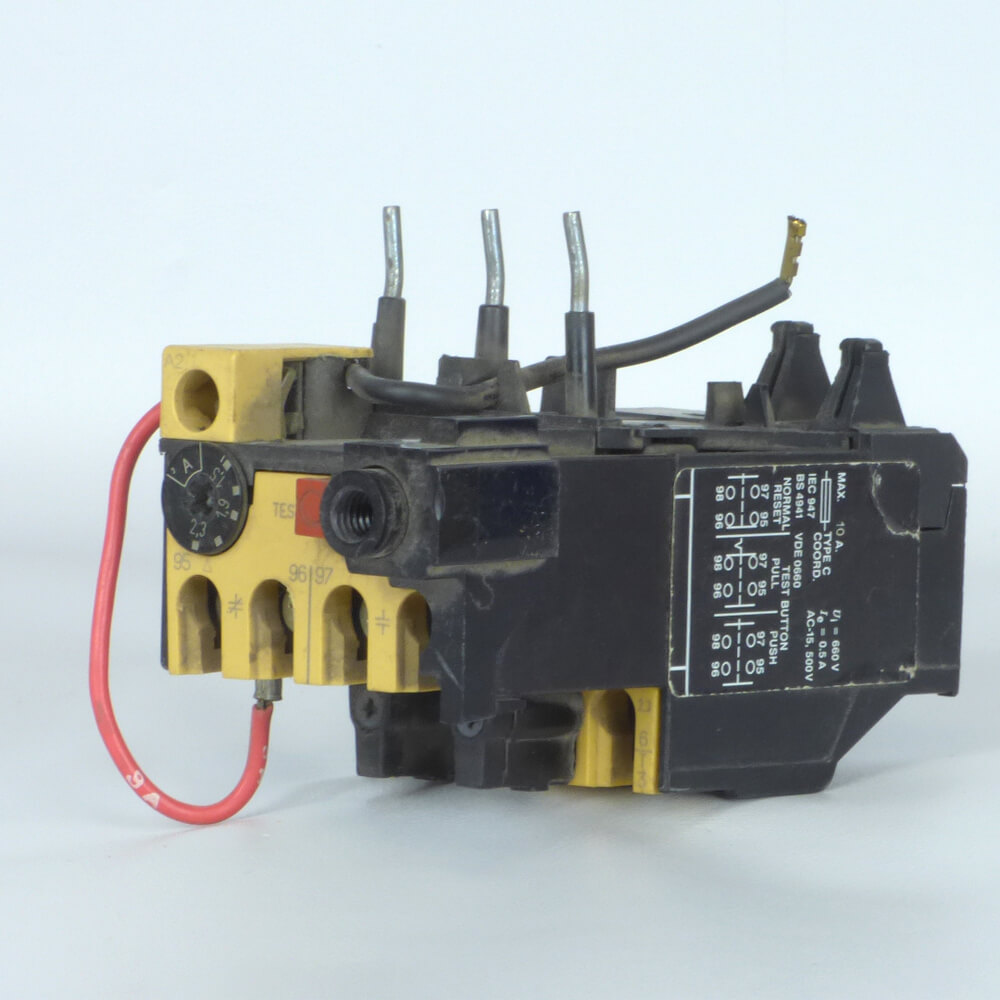 OVERLOAD RELAY 193-BSB 22 1,5-23A B SERIES - Used - TESTED - SIB ...