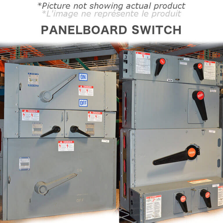 PANEL SWITCH 800A 600V 3PH PRINGLE, USED - SIB Electric Inc