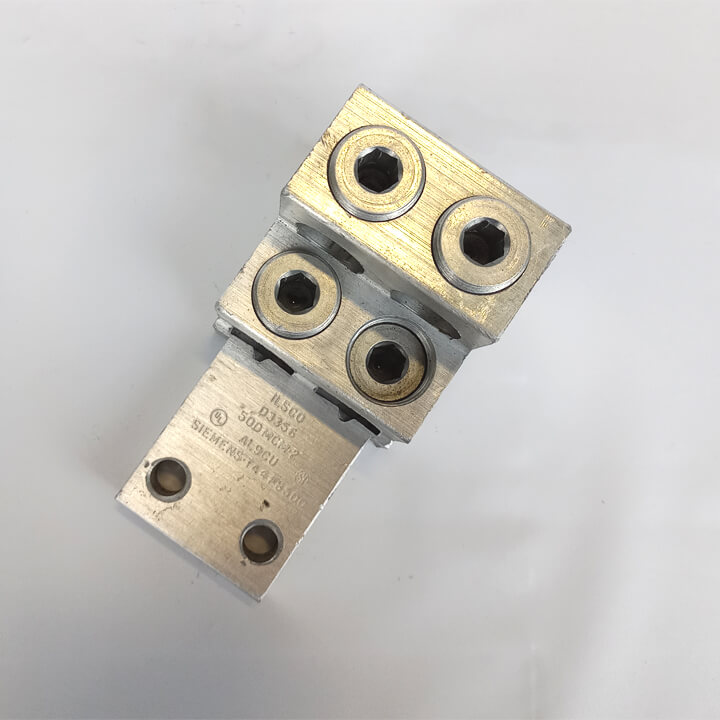 MECHANICAL LUG QUADRUPLE 500 MCM-2 AL 9CU - Used - TESTED - SIB ...