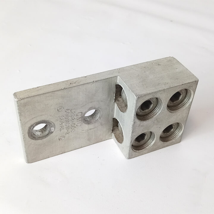 MECHANICAL LUG DOUBLE HOR. 600 MCM - Used - TESTED - SIB Electric Inc