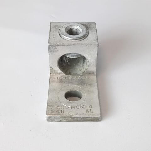 MECHANICAL LUG SIMPLE 600 MCM-4 CU-AL 32 / BOX - Used - TESTED - SIB ...