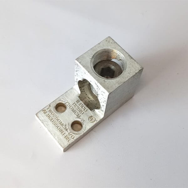 MECHANICAL LUG SIMPLE 750 MCM-2 ( 2 X 250MCM-1/0) 5 / BOX - Used ...