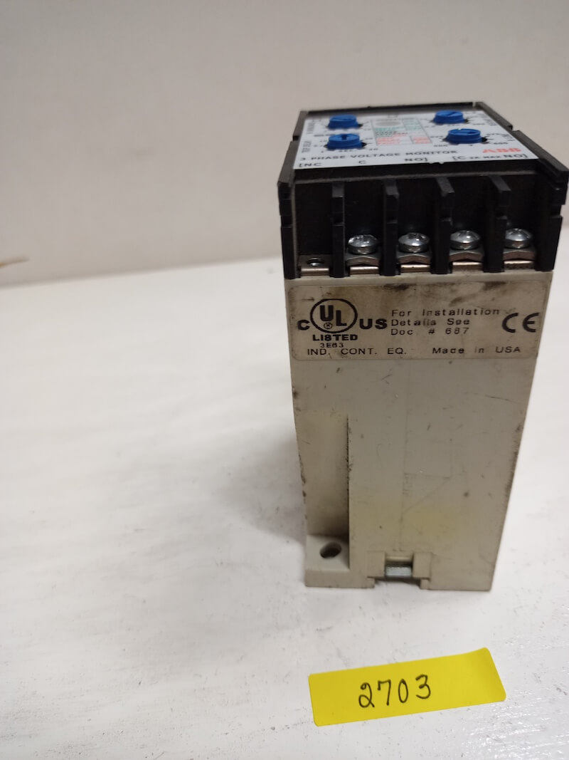 3 PHASE VOLTAGE MONITORS - SIB Electric Inc