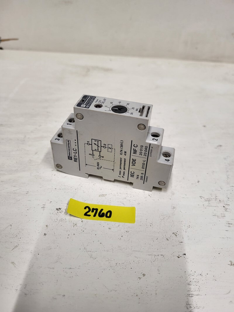 TIME DELAY RELAY 1-30SEC 24-240V - SIB Electric Inc