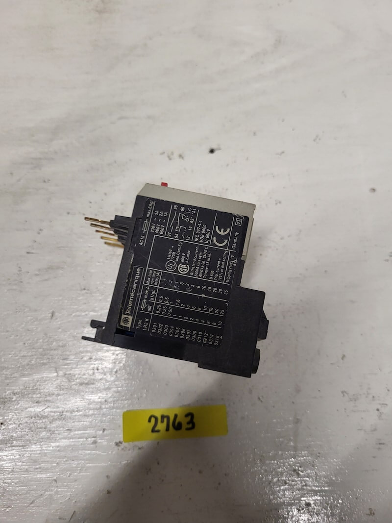 MOTOR PROTECTION RELAY - OVERLOAD RELAY 3.7-5A FOR LC1K0910 - SIB ...