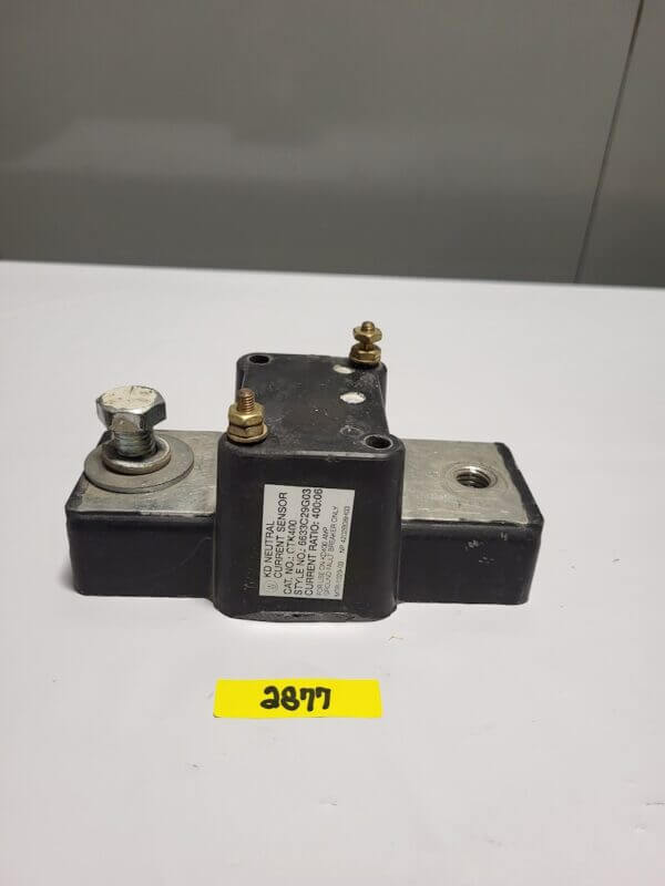 KD NEUTRAL CURRENT SENSOR RATIO 400:0.6 USED ON KD 400A - SIB Electric Inc