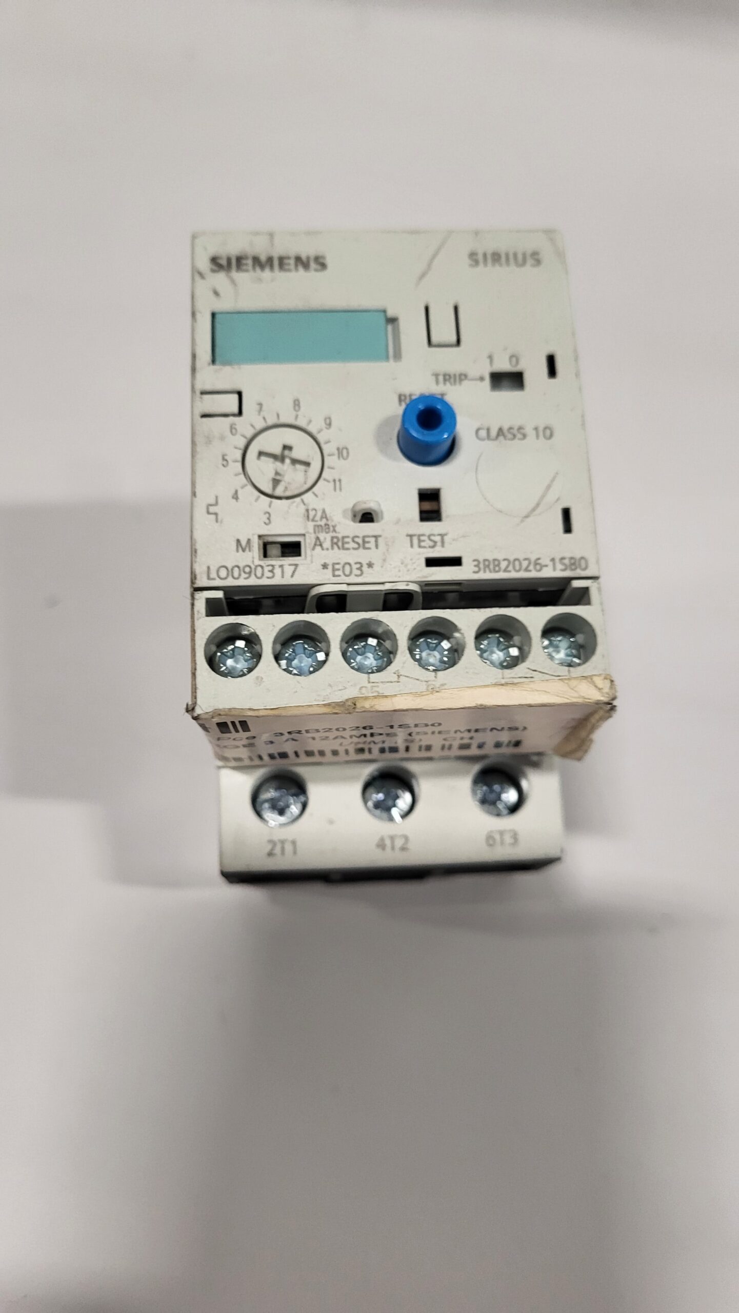 OVERLOAD RELAY 3-12A - SIB Electric Inc