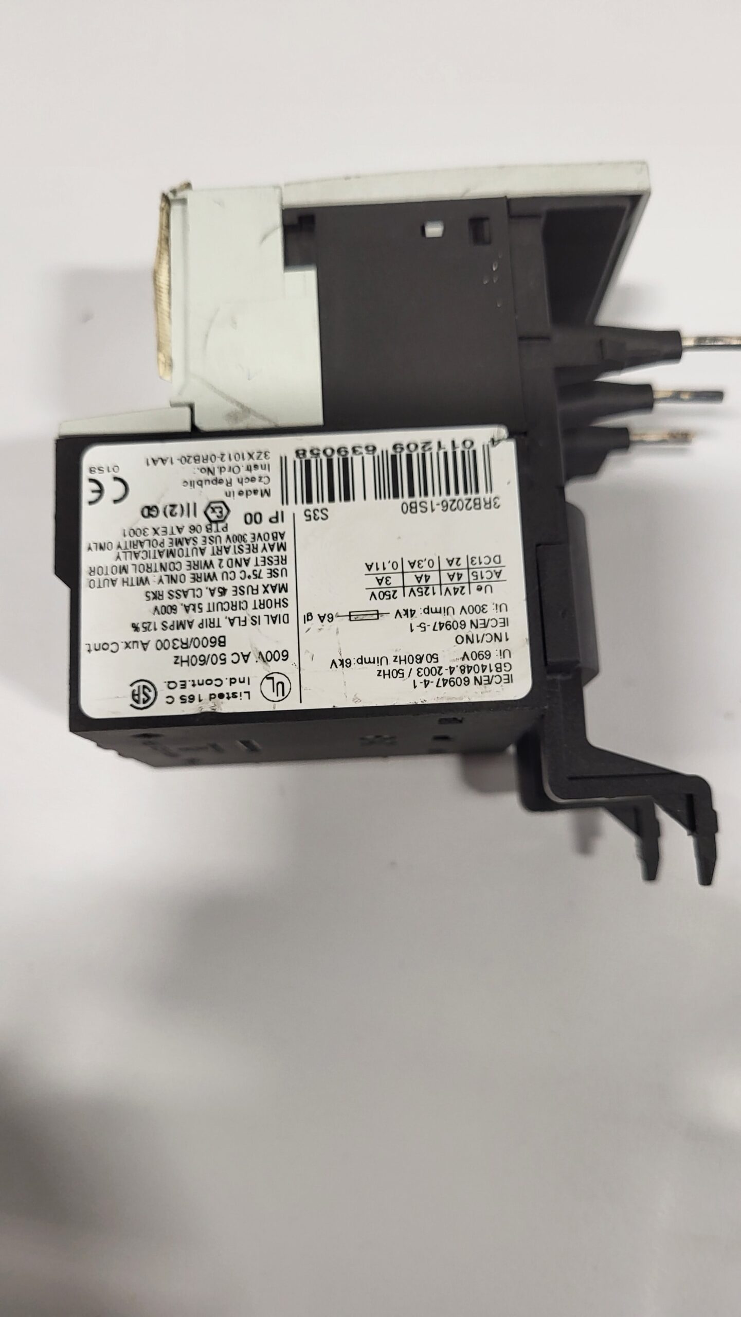 OVERLOAD RELAY 3-12A - SIB Electric Inc