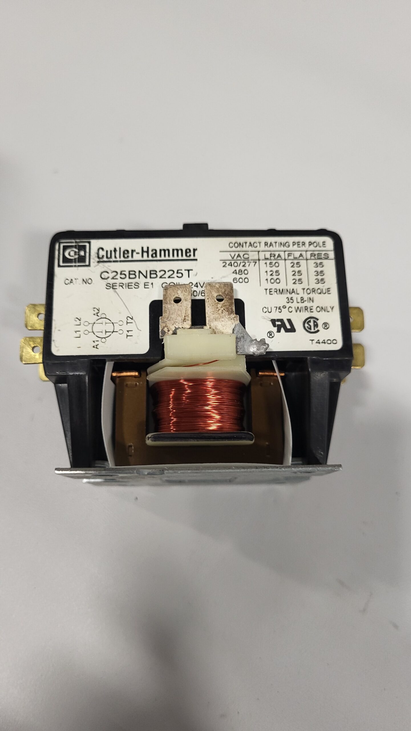 LIGHTNING CONTACTOR 25A 2P COIL 24VAC - SIB Electric Inc