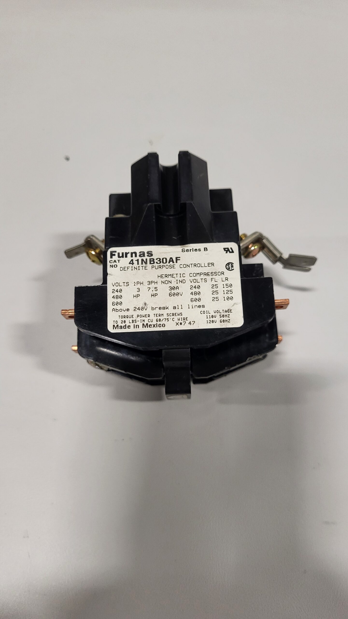 LIGHTNING CONTACTOR 25A COIL 120V 3PH - SIB Electric Inc