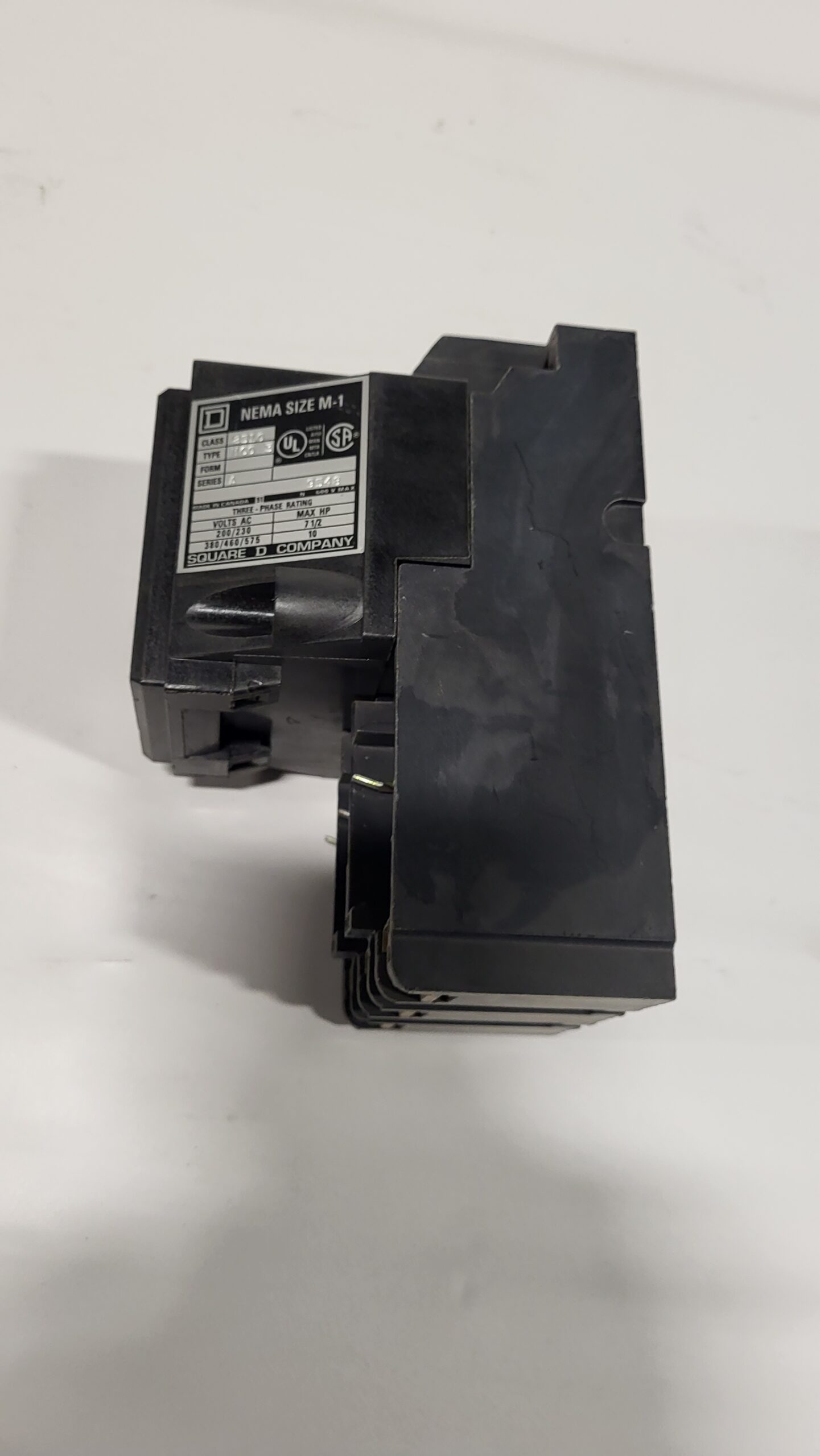 MANUAL MOTOR STARTER 10HP NEMA SIZE 1 - SIB Electric Inc