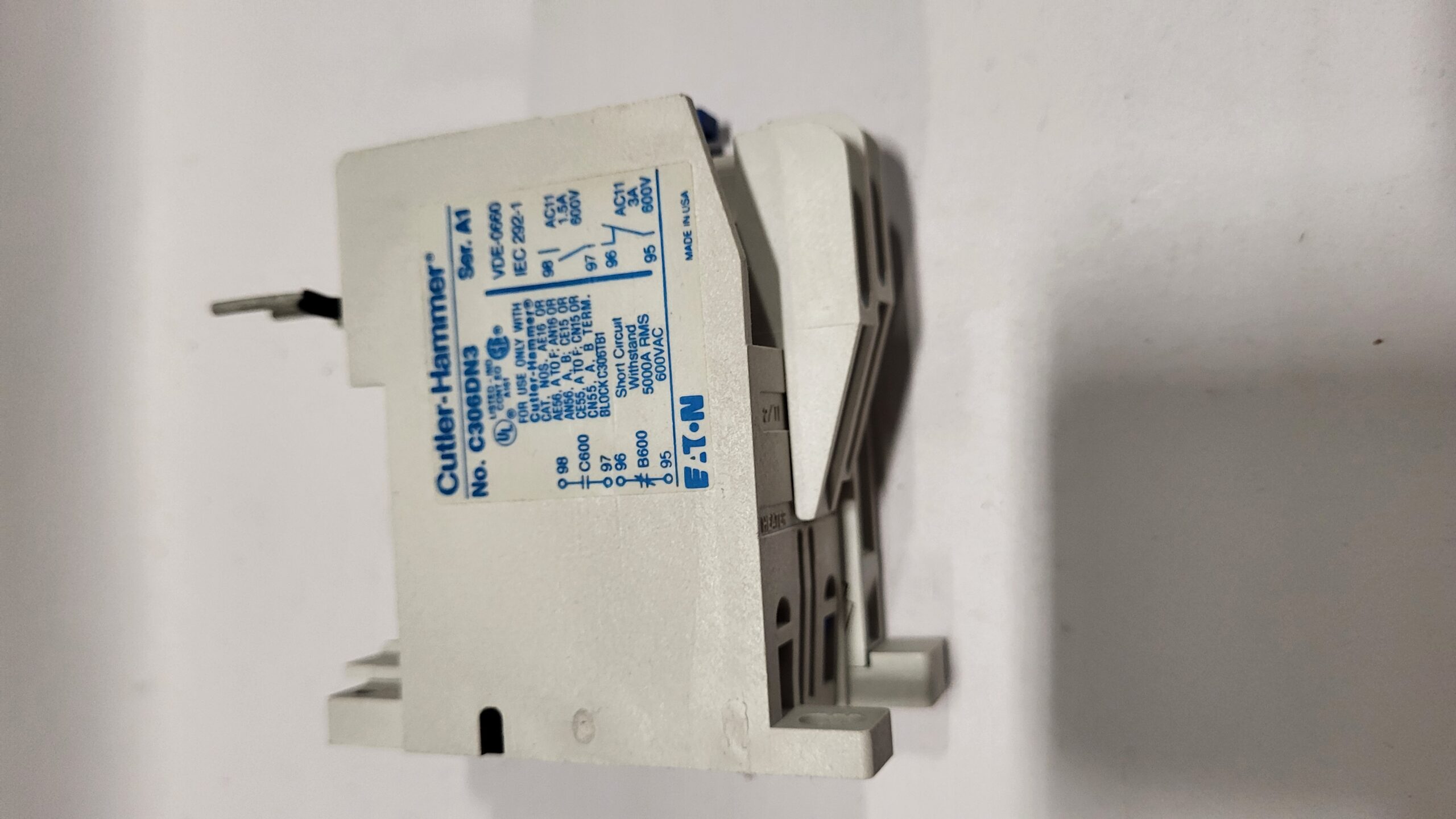 BLOCK OVERLOAD + N/A, SER. A - SIB Electric Inc