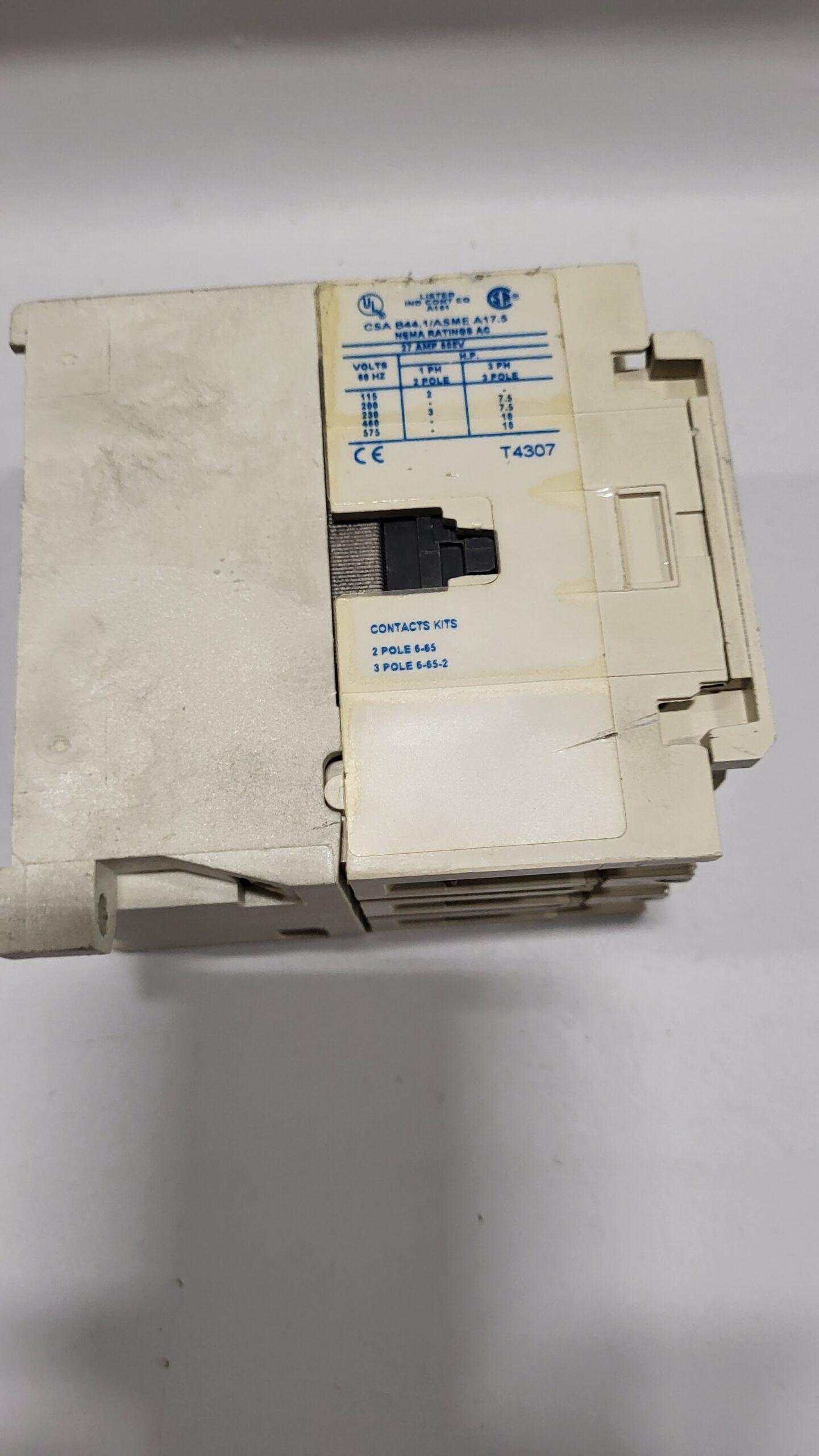 CONTACTOR NEMA SIZE 1 10HP COIL 120V - SIB Electric Inc