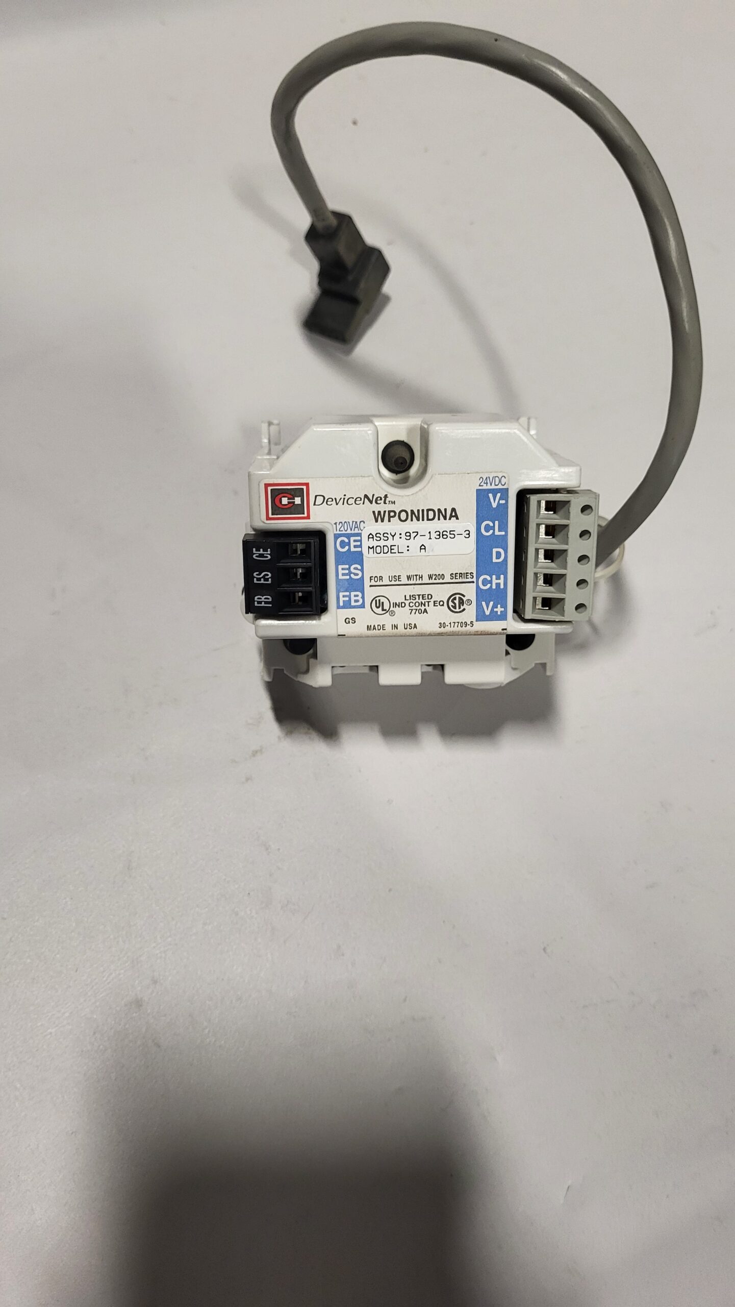 DEVICE NET COMMUNICATION MODULE, MODEL A ASSY=97-1365-3 - SIB Electric Inc