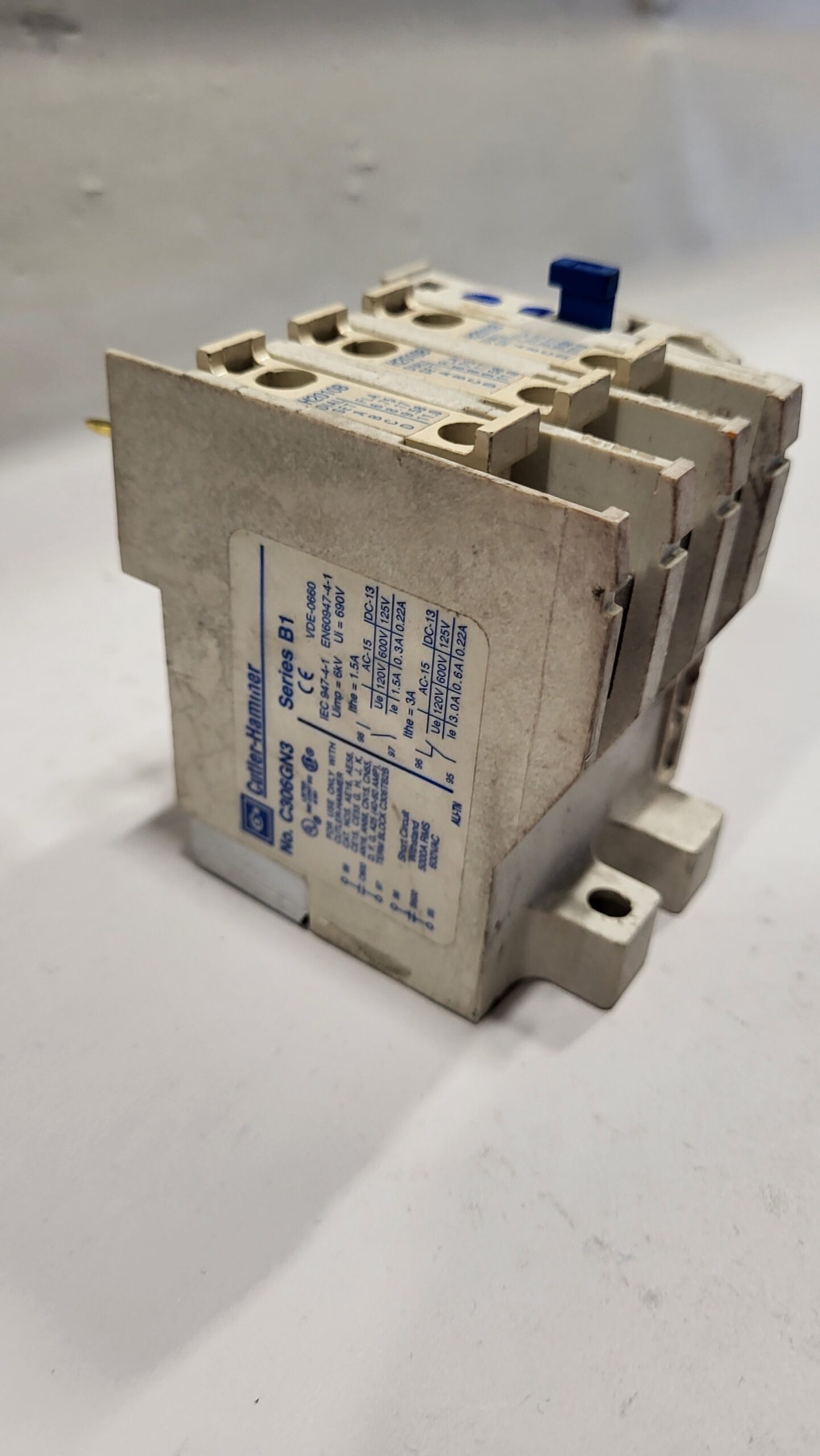 BLOCK OVERLOAD + OVERLOAD A = 6.75 D = 11.0 SERIES B1 - SIB Electric Inc