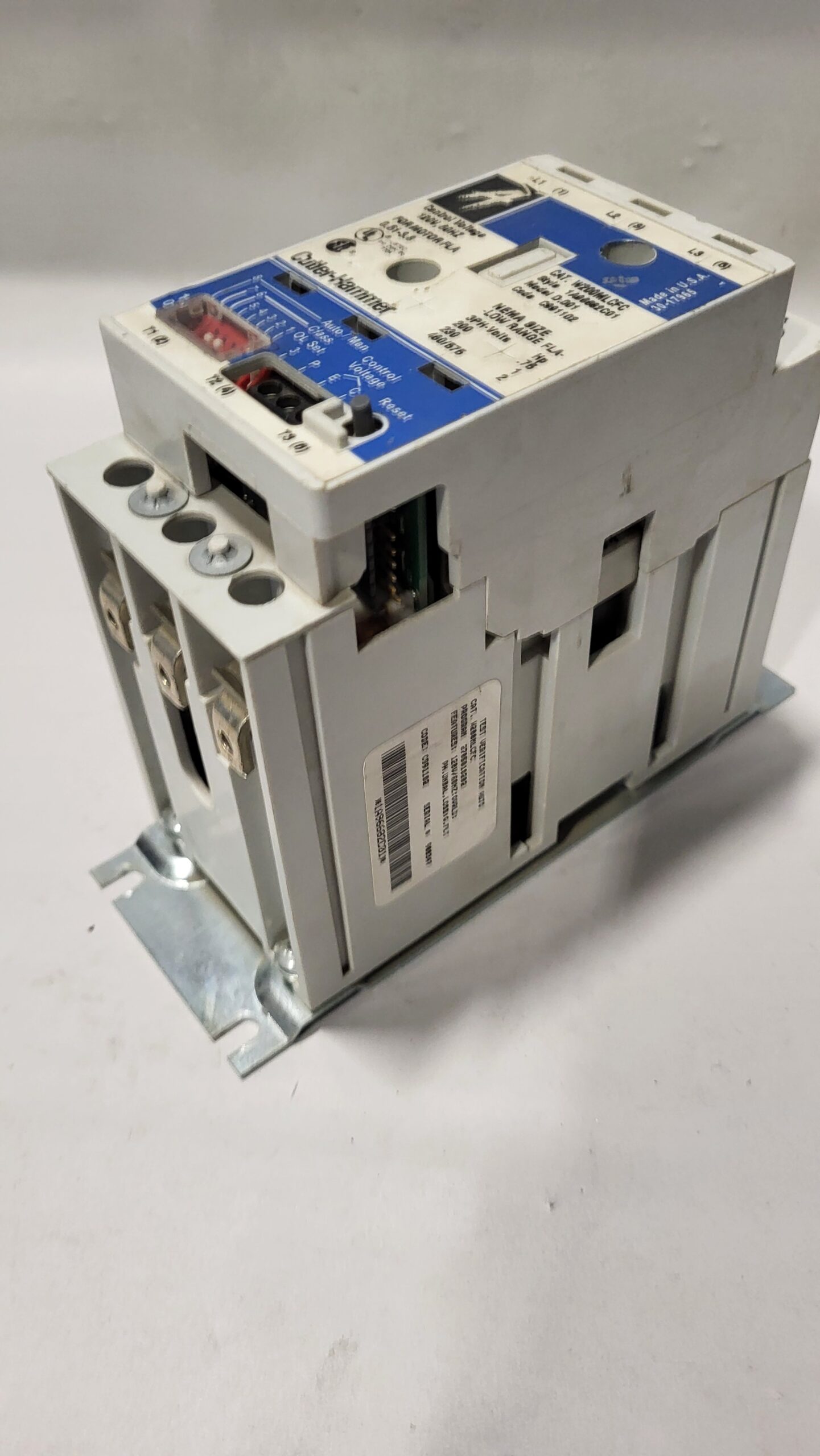 CONTACTOR NEMA SIZE LOW RANGE FLA, STYLE = 1A96682C01 - SIB Electric Inc